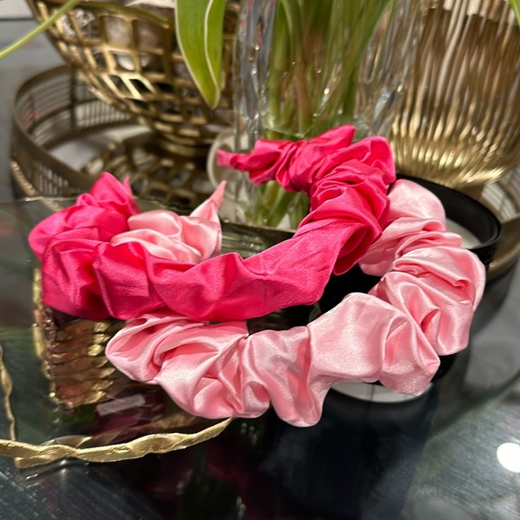 shop_mdm | Accessories | Satin Solid Scrunched Headband | Poshmark